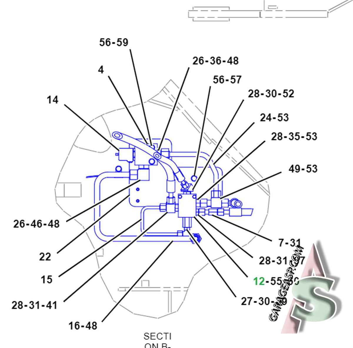 Valves - Heavy equipment parts