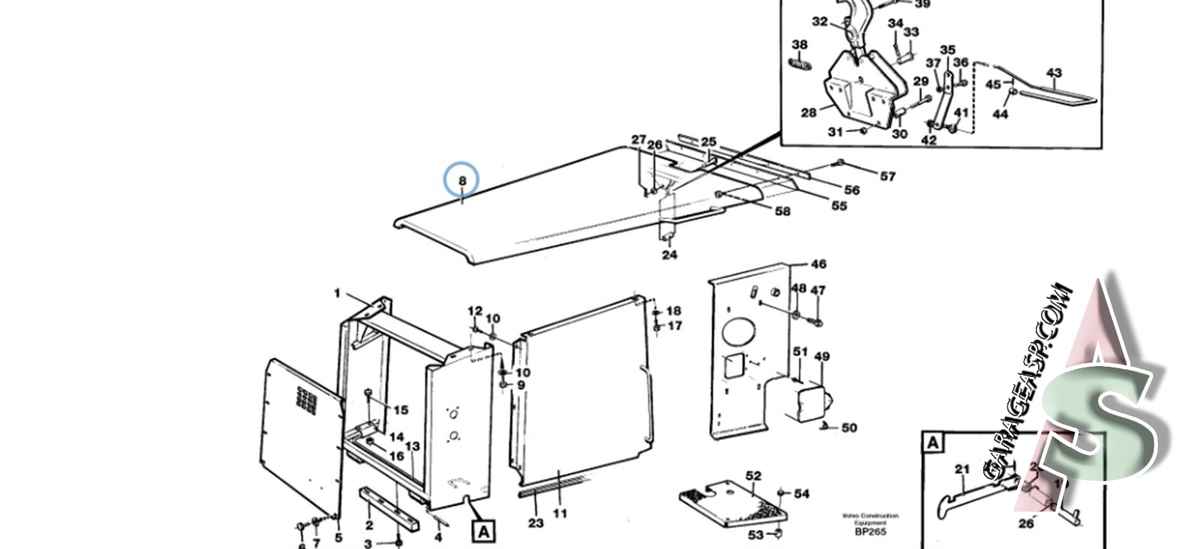 Panels - doors - Heavy equipment parts